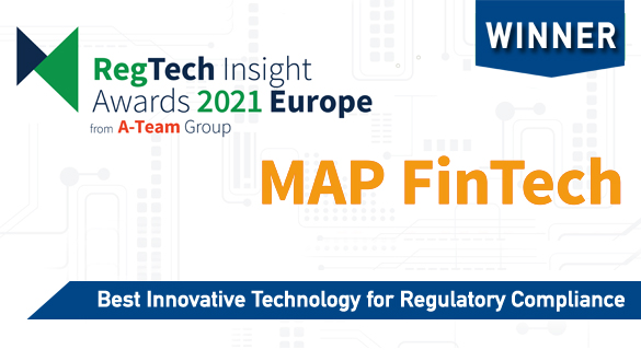 MAP FinTech wins Best Innovative Technology for Regulatory Compliance ...