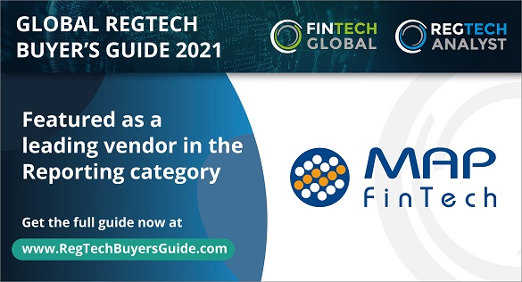 MAP Fintech named as one of 45 leading RegTech leading vendors