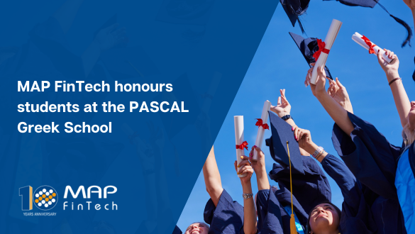 MAP FınTech rewards ICT student at the PASCAL Greek School