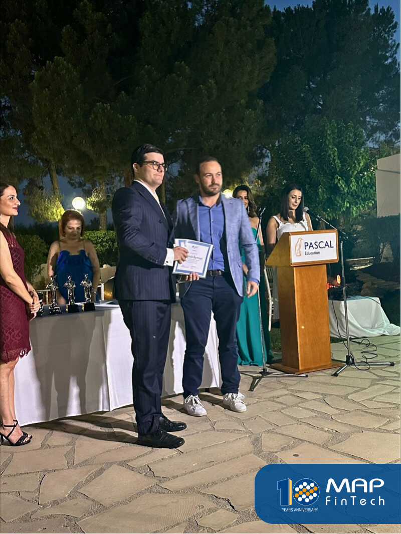 MAP FınTech rewards ICT student at the PASCAL Greek School