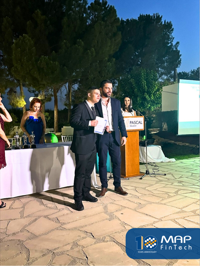 MAP FınTech rewards ICT student at the PASCAL Greek School