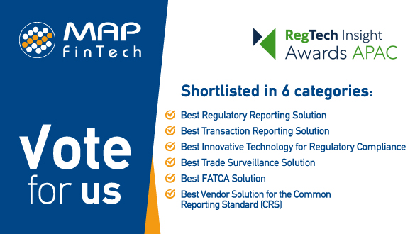 Vote for MAP FinTech at the 2024 RegTech Insight APAC Awards